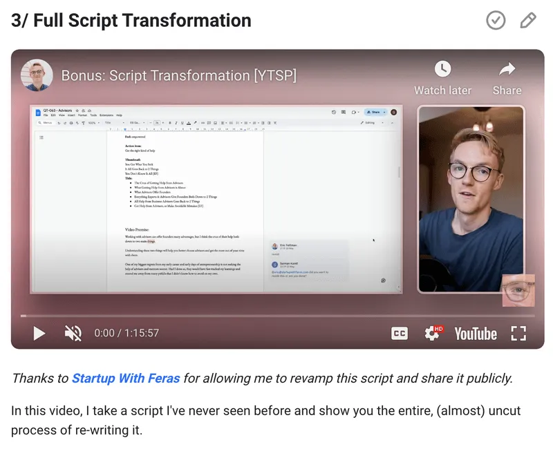The YouTube Scriptwriting Playbook